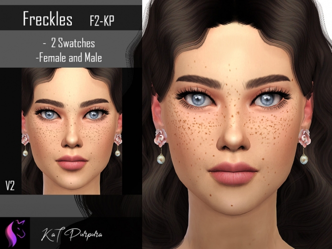 Freckles F2-KP by KaTPurpura at TSR » Sims 4 Updates