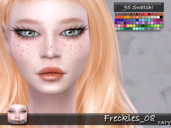 Freckles 08 by tatygagg at TSR » Sims 4 Updates
