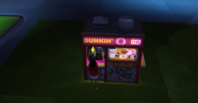 Dunkin'Donuts to go! by ArLi1211 at Mod The Sims » Sims 4 Updates