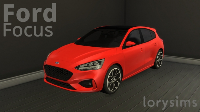 Ford Focus ST-Line at LorySims » Sims 4 Updates
