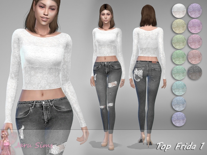 Luna Dress by SLYD at TSR » Sims 4 Updates
