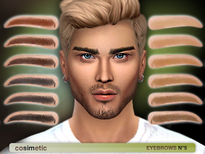 Eyebrows N5 by cosimetic at TSR » Sims 4 Updates