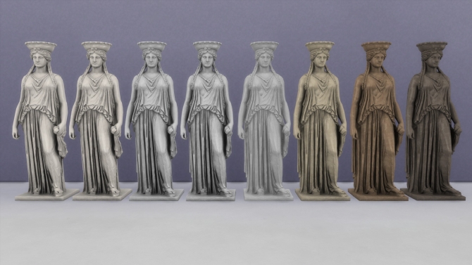 Caryatid statue by TheJim07 at Mod The Sims » Sims 4 Updates