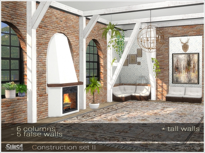 Construction set II by Severinka at TSR » Sims 4 Updates