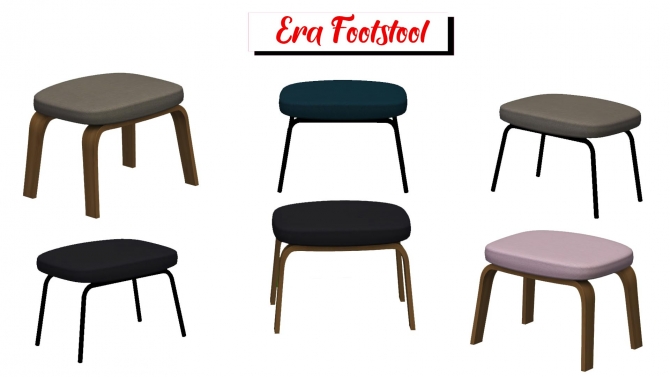 Era Footstool at Sunkissedlilacs » Sims 4 Updates