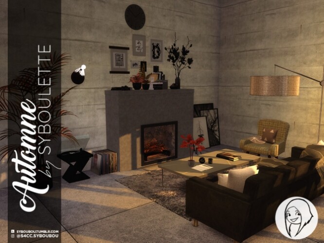 Autumn set by Syboubou at TSR » Sims 4 Updates