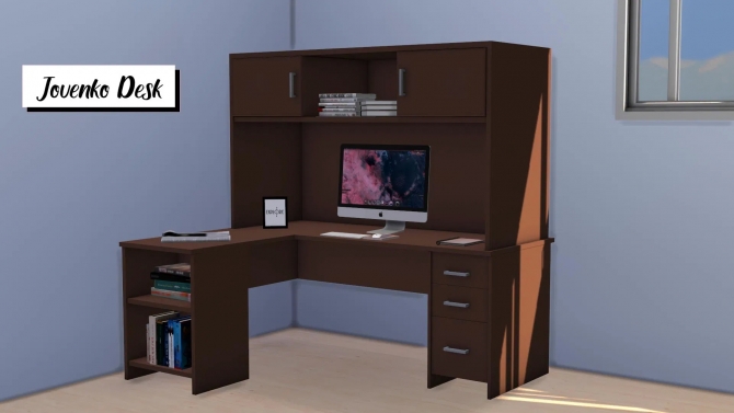 Jovenko Desk at Sunkissedlilacs » Sims 4 Updates