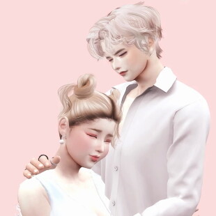 Spring Flower Pose by Dreacia at My Fabulous Sims » Sims 4 Updates
