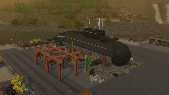 Nautilus submarine by PinkCherub at Mod The Sims » Sims 4 Updates