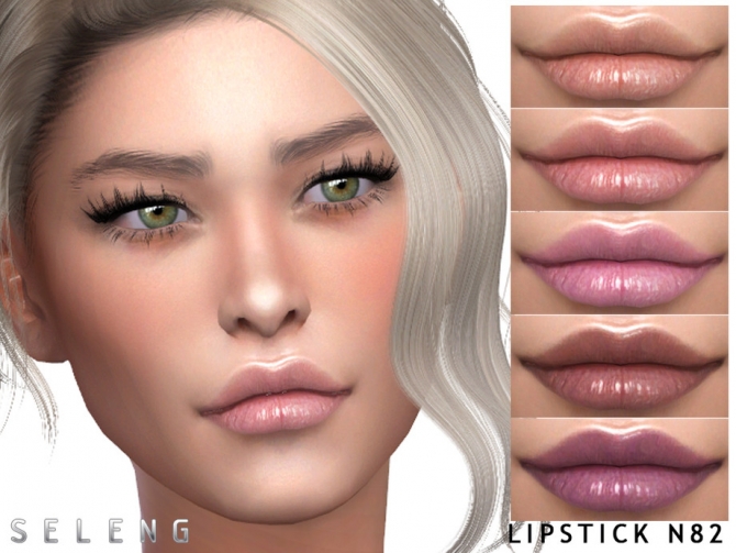Lipstick N82 by Seleng at TSR » Sims 4 Updates