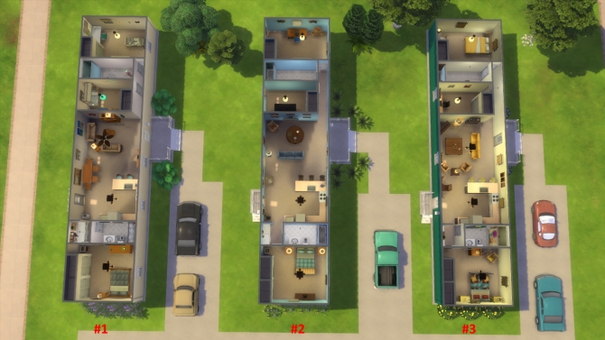 Mobile Home Park No CC by alilona at Mod The Sims » Sims 4 Updates