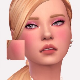 Monokuma Makeup by MaruChanBe at TSR » Sims 4 Updates