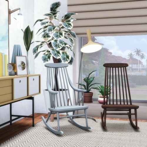 Rock’n Rockers Collection of 12 Rocking Chairs at Simsational Designs ...