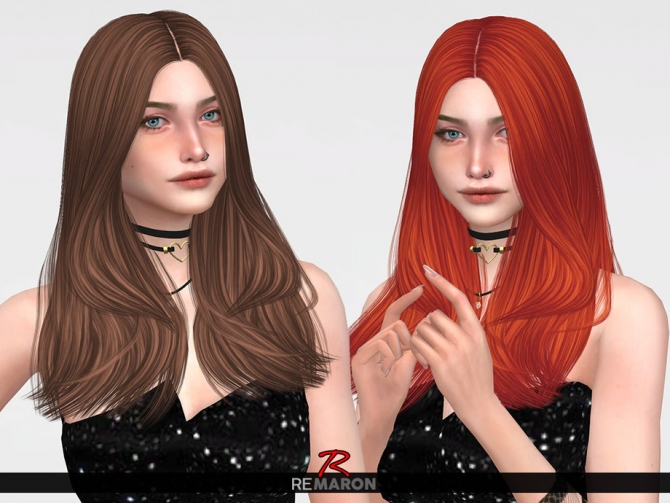 Odette Hair Retexture by remaron at TSR » Sims 4 Updates