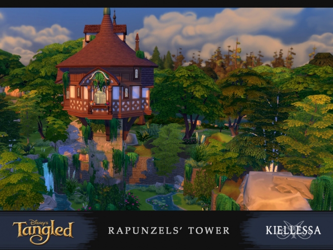 Rapunzel's Tower by kiellessa at TSR » Sims 4 Updates