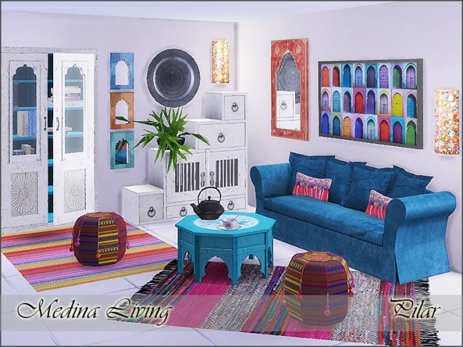 Medina Living by Pilar at TSR » Sims 4 Updates