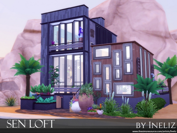 Sen Loft by Ineliz at TSR » Sims 4 Updates