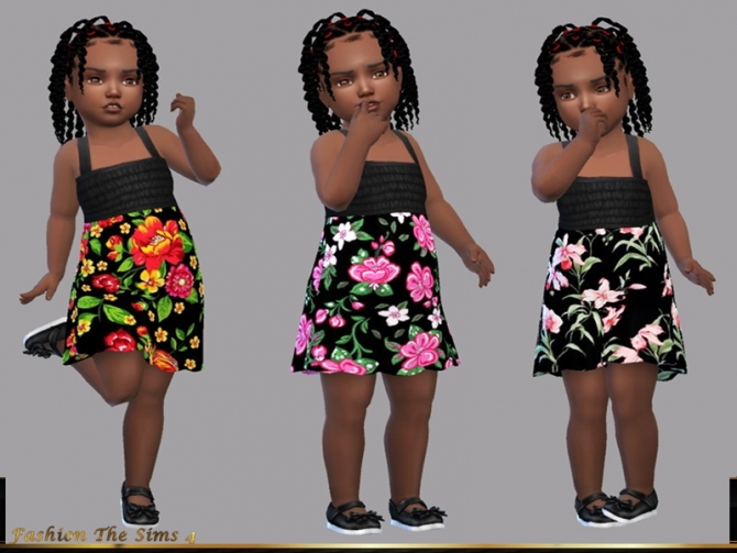 Dress Dara baby by LYLLYAN at TSR » Sims 4 Updates