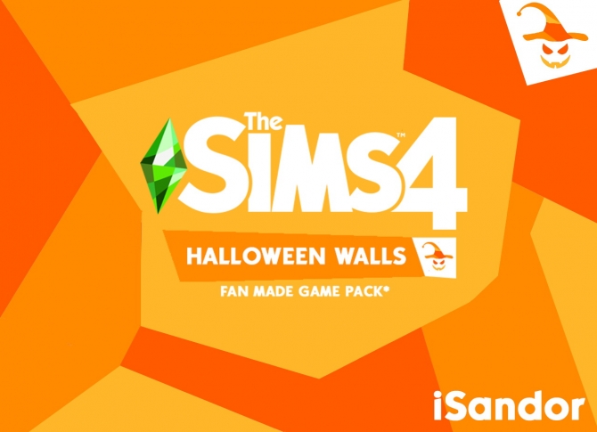 Halloween wallpaper pack by iSandor at Mod The Sims » Sims 4 Updates