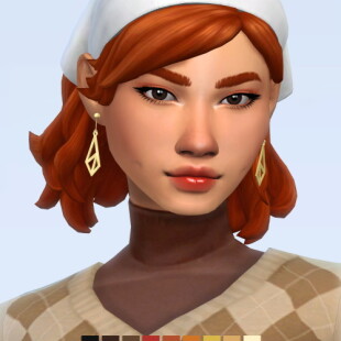 Yara FingerWaves hair at Vittler Universe » Sims 4 Updates