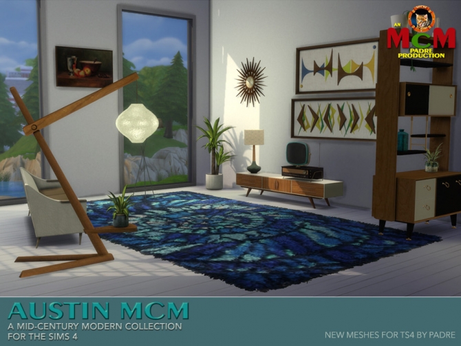Austin MCM Set by padre at TSR » Sims 4 Updates
