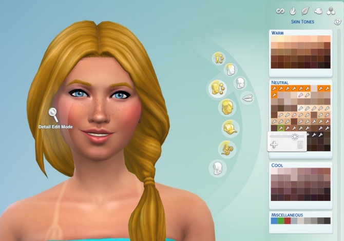 TS4 Skin Converter V2, enable CC skintones in CAS by CmarNYC at Mod The ...