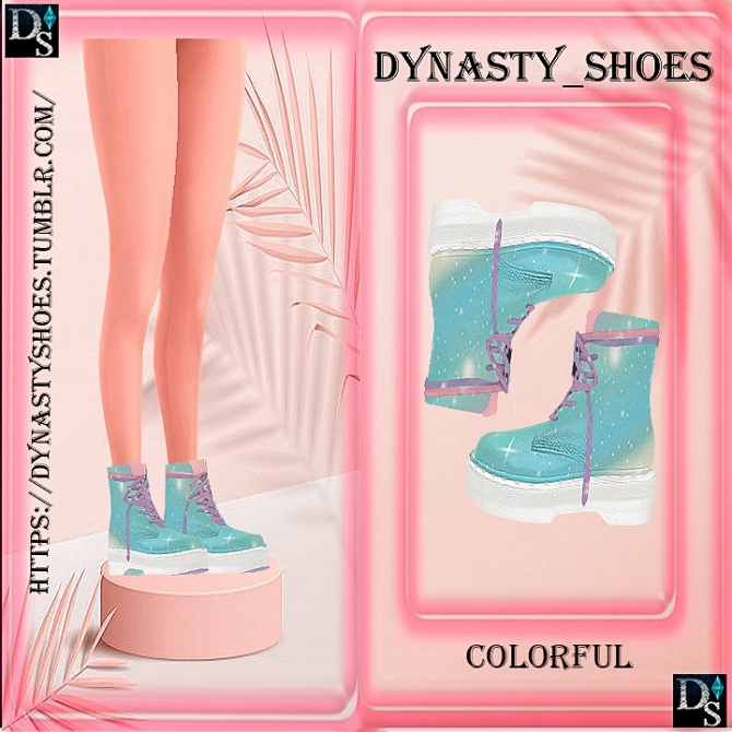 Boots at DYNASTY SHOES » Sims 4 Updates