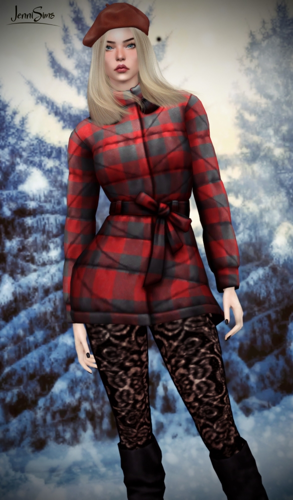 BASE GAME COMPATIBLE Parka Fur at Jenni Sims » Sims 4 Updates