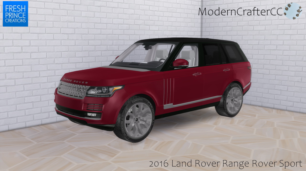 2016 Land Rover Range Rover Sport at Modern Crafter CC » Sims 4 Updates