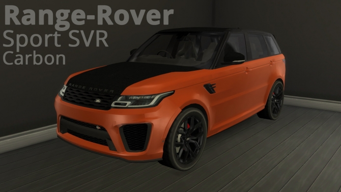 Range Rover Sport SVR Carbon by LorySims at LorySims » Sims 4 Updates