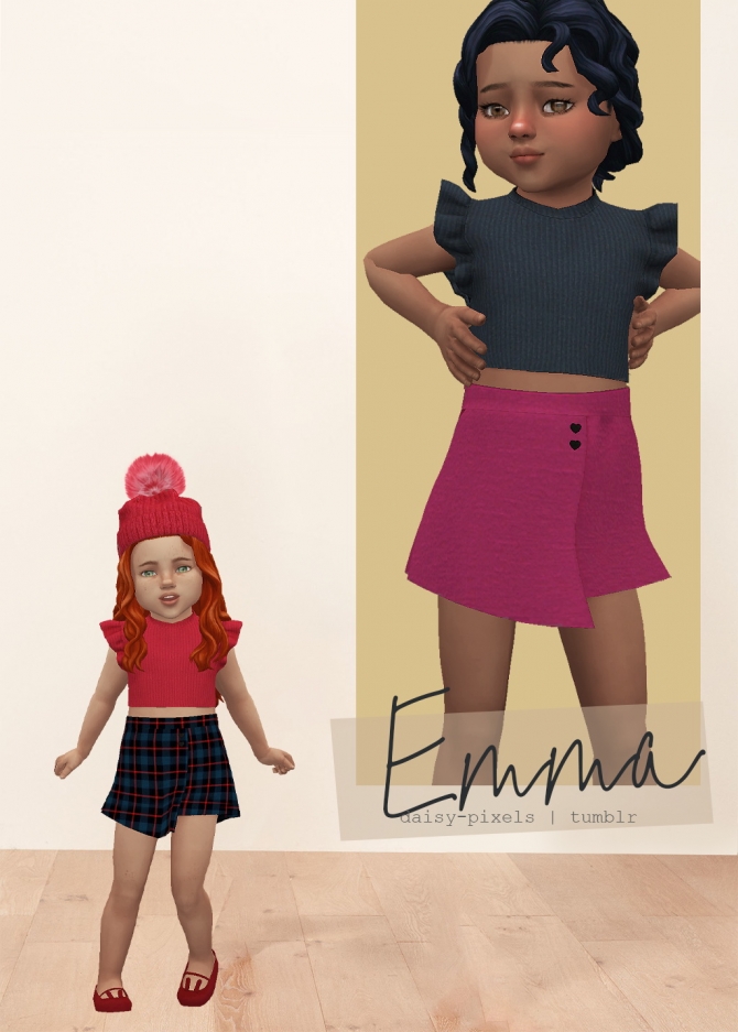 Emma Set at Daisy Pixels » Sims 4 Updates