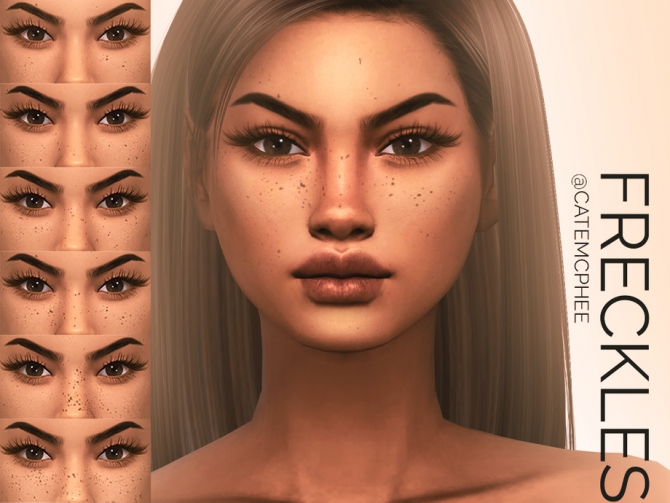 FR-05 Sun Kissed Freckles by catemcphee at TSR » Sims 4 Updates