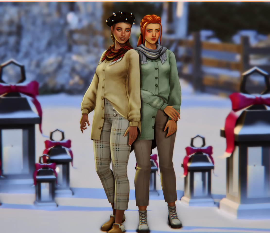 WINTERBERRY HOLIDAY SET at Viiavi » Sims 4 Updates