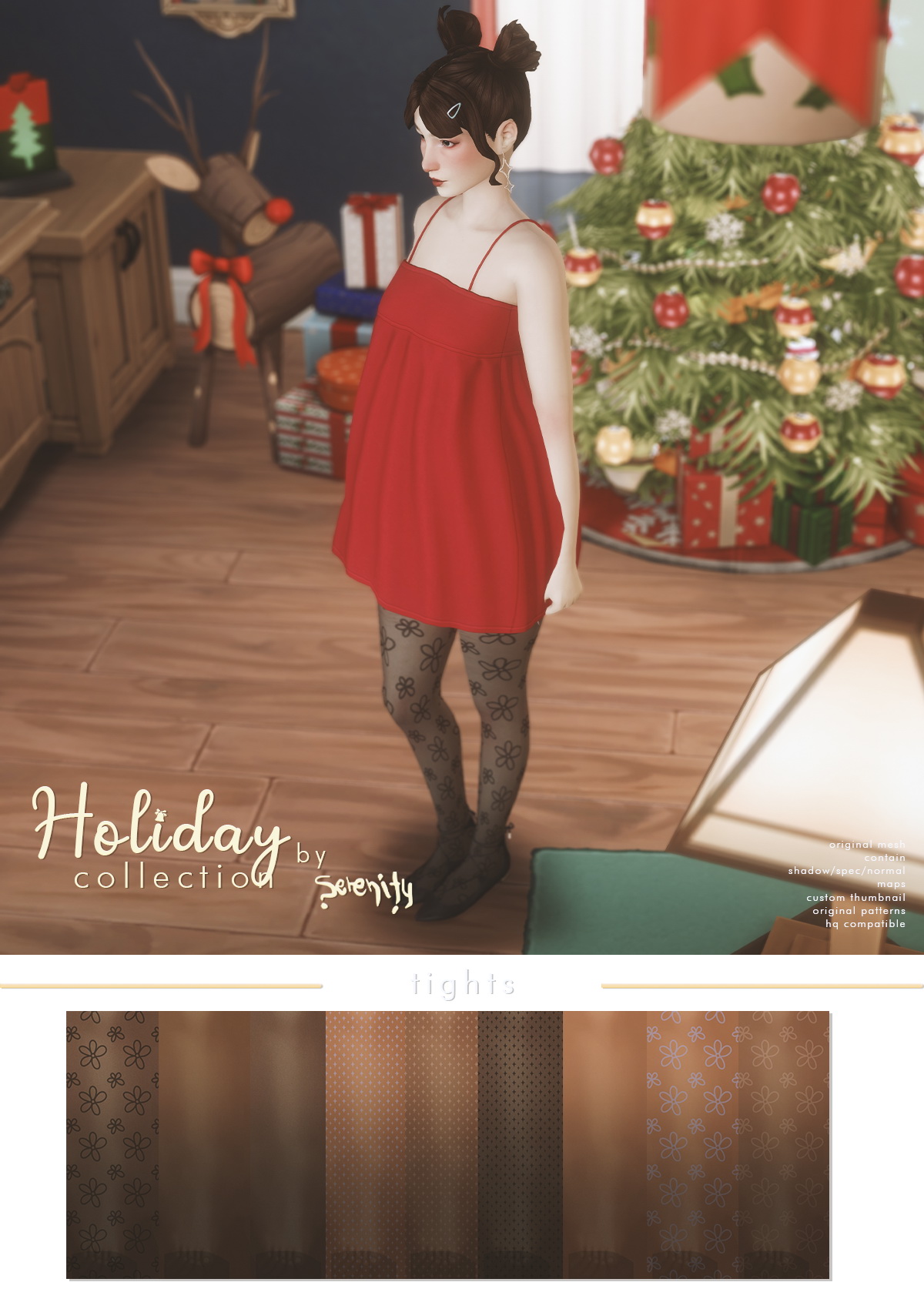 Holiday Fashion Collection at SERENITY » Sims 4 Updates