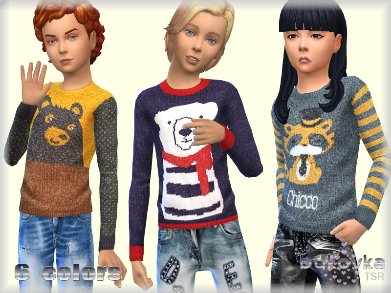 Sweater Child by bukovka at TSR » Sims 4 Updates