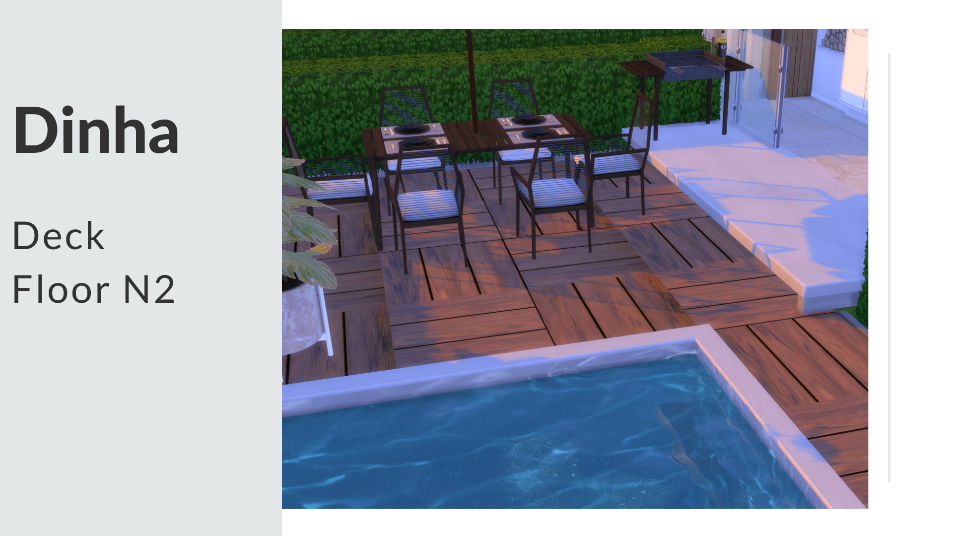 Deck Floor N2 at Dinha Gamer » Sims 4 Updates