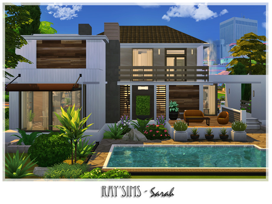 Sarah house by Ray_Sims at TSR » Sims 4 Updates