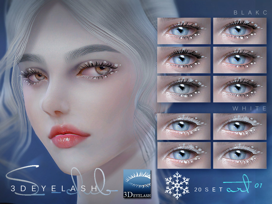3d Eyelashes By Suzue From Tsr Sims 4 Downloads