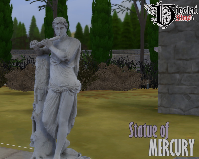 Statue of Mercury at Virelai » Sims 4 Updates