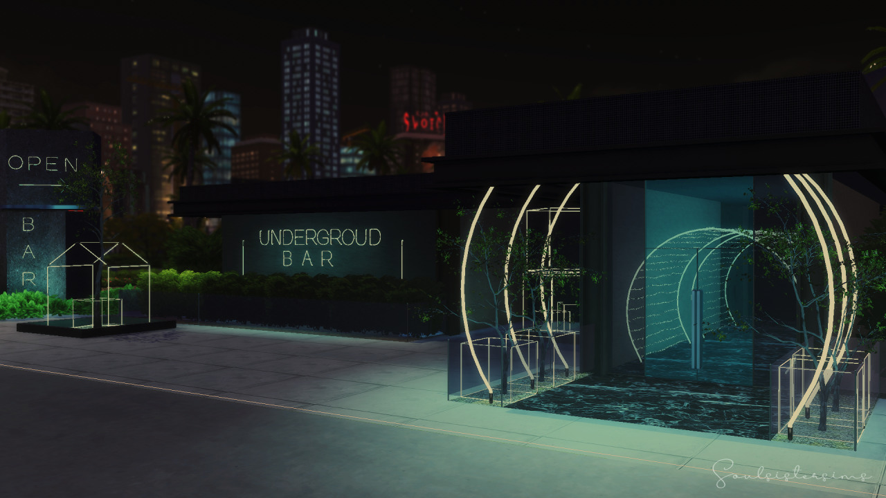 UNDERGROUND BAR at SoulSisterSims » Sims 4 Updates
