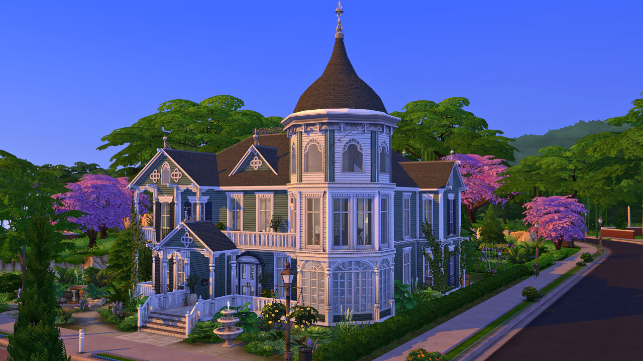 Haunted Paranormal Manor at Frenchie Sim » Sims 4 Updates