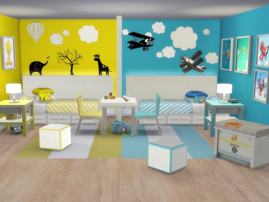 It Takes Two Bedroom Set by seimar8 at TSR » Sims 4 Updates