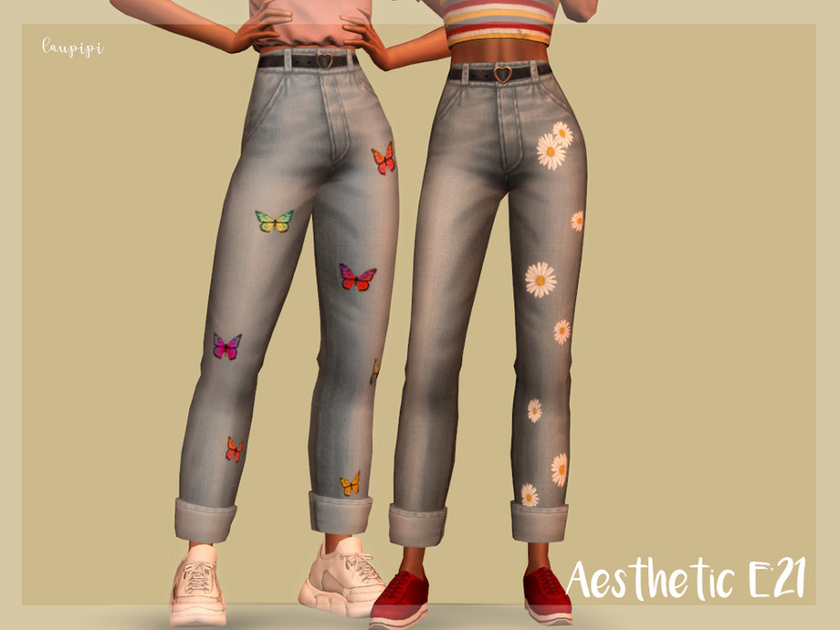Jeans BT387 by laupipi at TSR » Sims 4 Updates