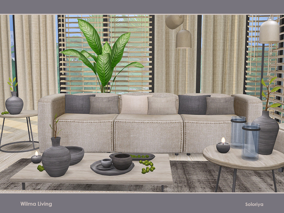 Wilma Living by soloriya at TSR » Sims 4 Updates