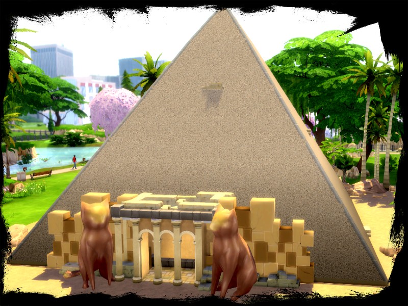 Giza pyramid by GenkaiHaretsu at TSR » Sims 4 Updates