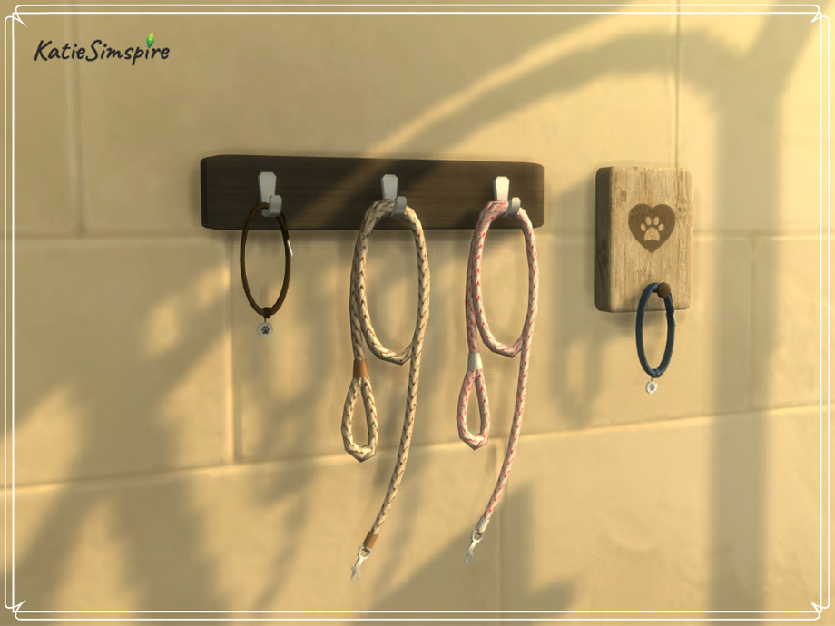Dog Leash Holder by Katiesimspire at TSR » Sims 4 Updates