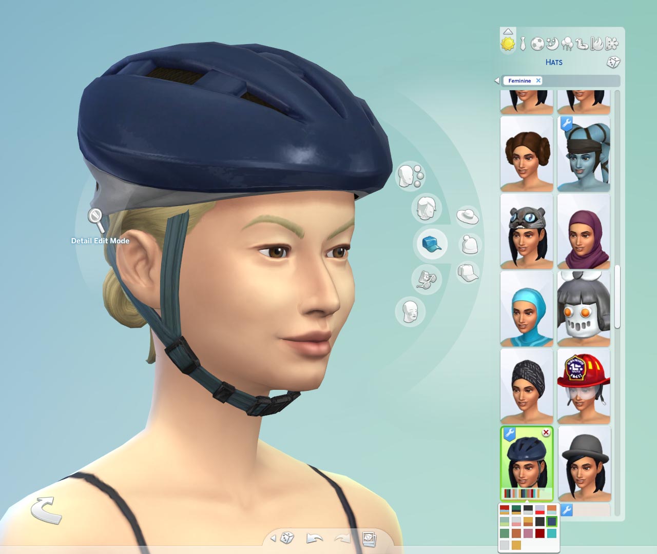 (No) Bicycle Helmet by endermbind at Mod The Sims » Sims 4 Updates
