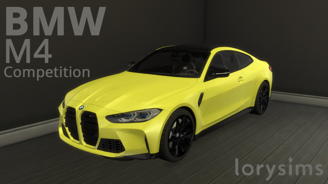 BMW M4 Competition at LorySims » Sims 4 Updates