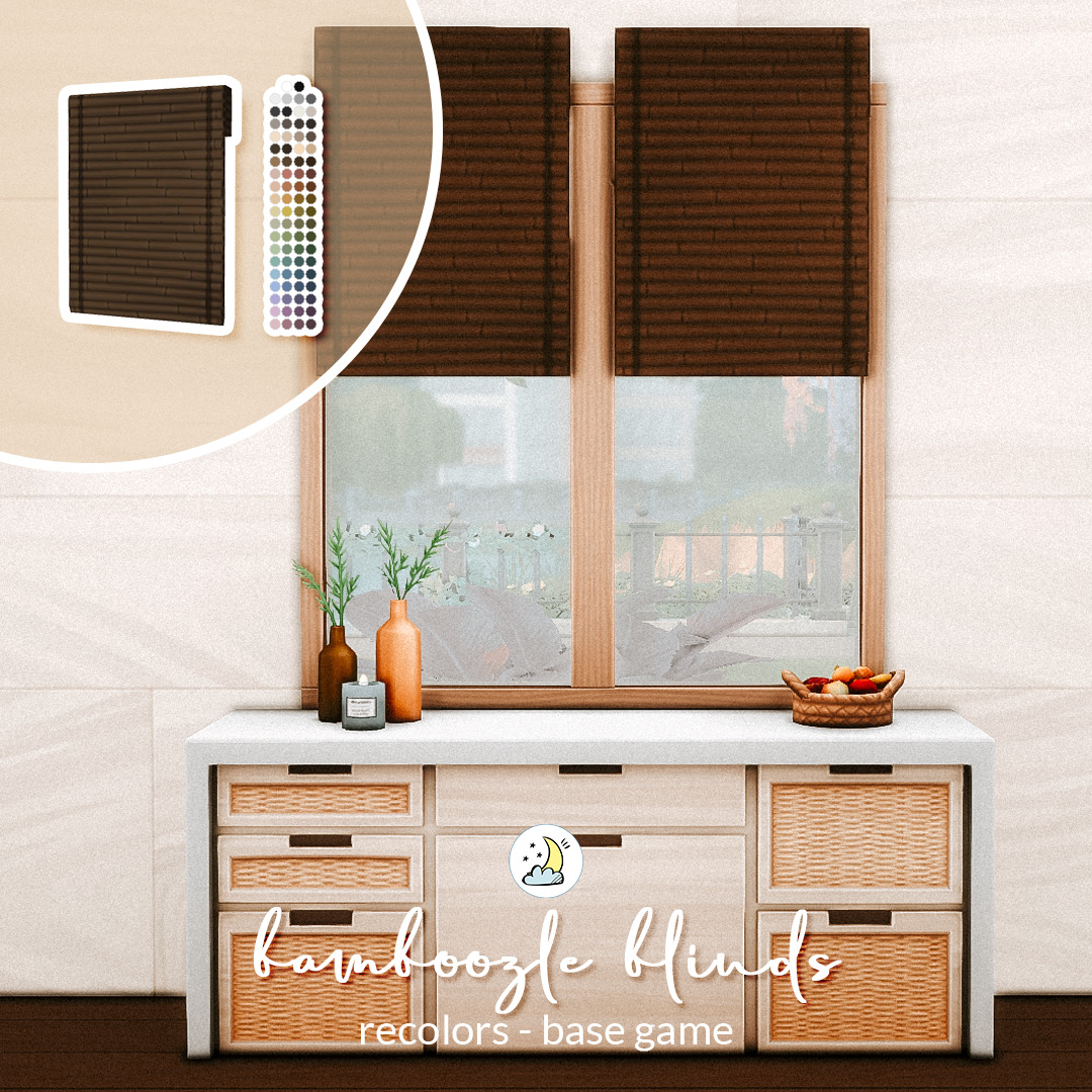 Bamboozle Blinds at Luna Sims » Sims 4 Updates