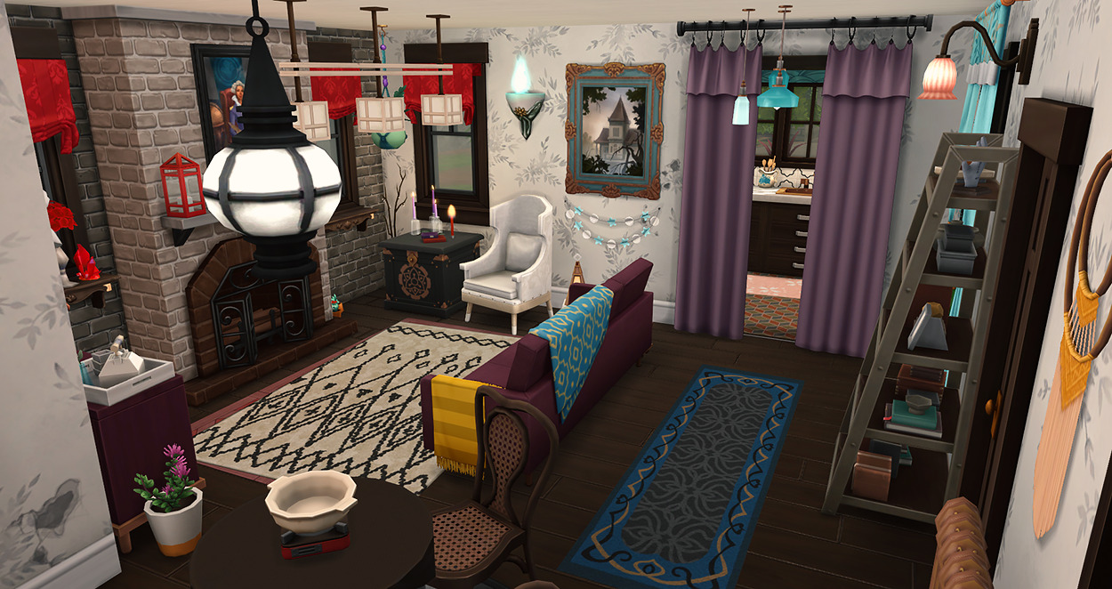 Cursed Thatched Cottage at Simsontherope » Sims 4 Updates